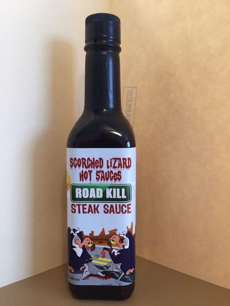 ROAD KILL STEAK SAUCE 10oz – Scorched Lizard Sauces