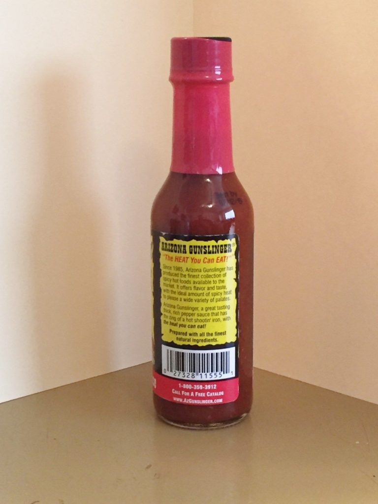 ARIZONA GUNSLINGER HABANERO PEPPER SMOKING HOT SAUCE – Scorched Lizard ...