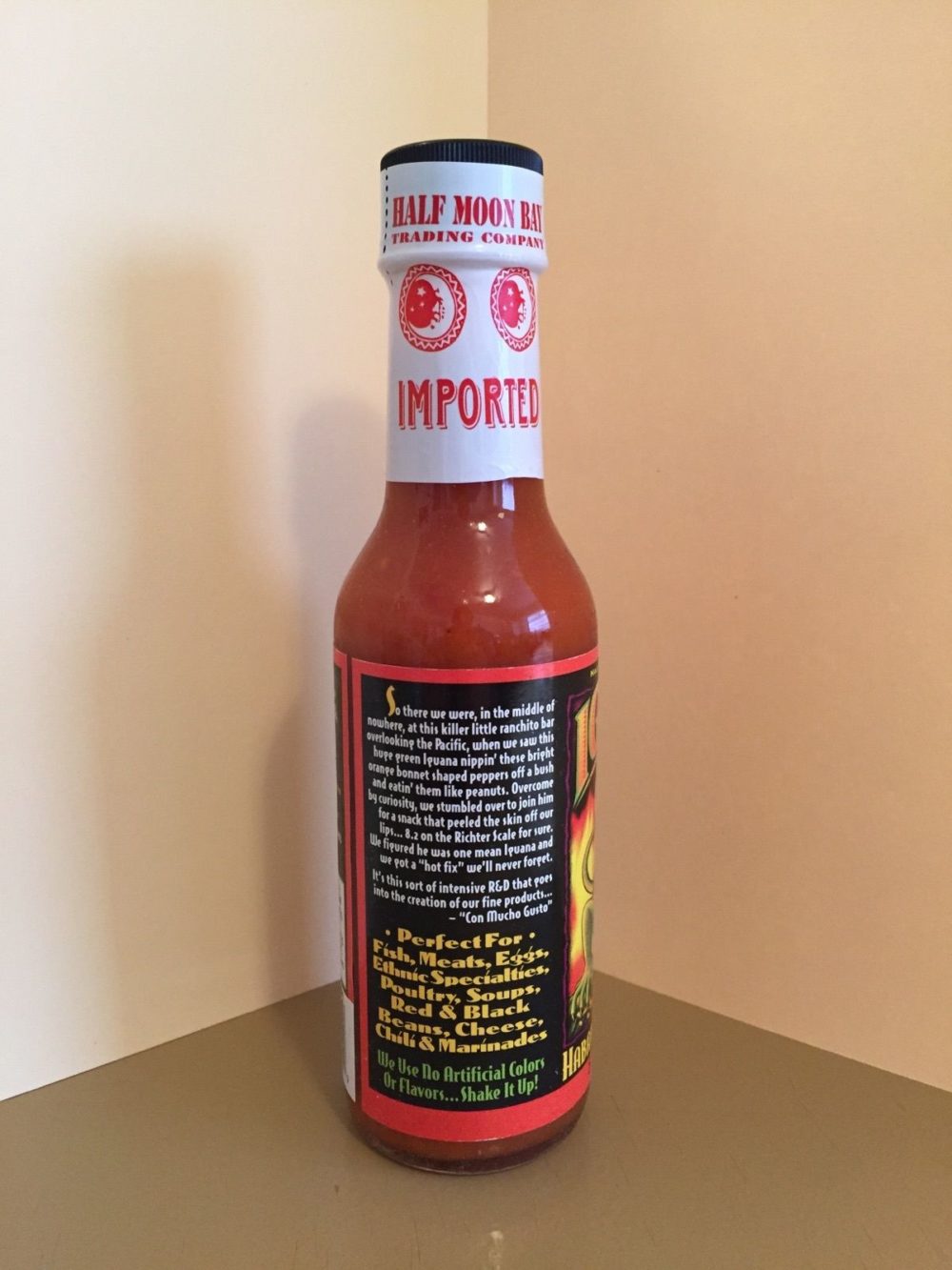 IGUANA XXX PRETTY DAMN HOT HABANERO HOT SAUCE 5oz – Scorched Lizard Sauces