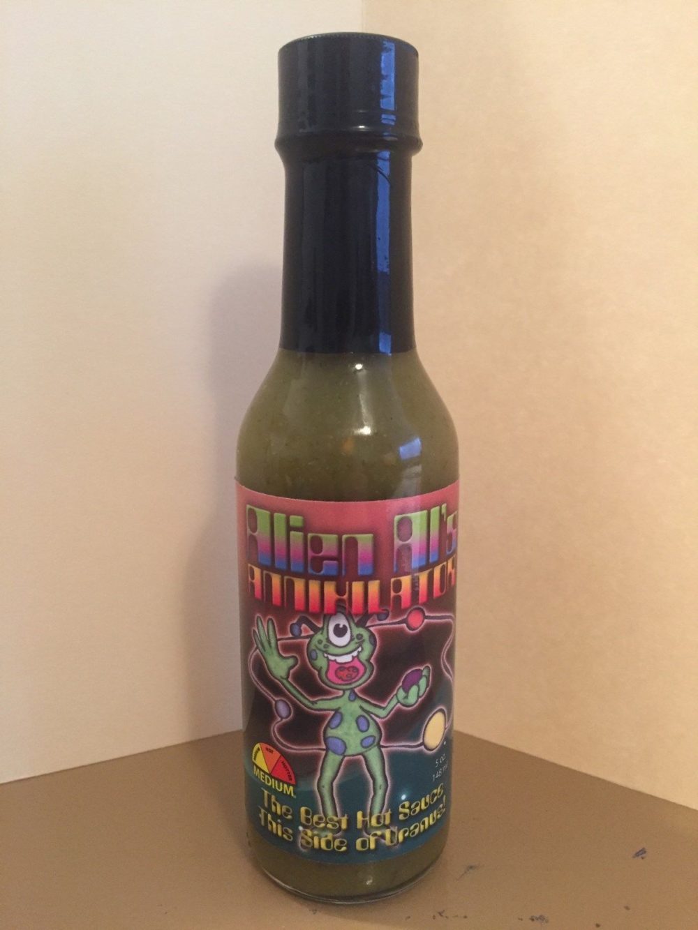 ALIEN AL’S ANNIHILATION GOURMET GREEN HOT SAUCE 5oz – Scorched Lizard ...