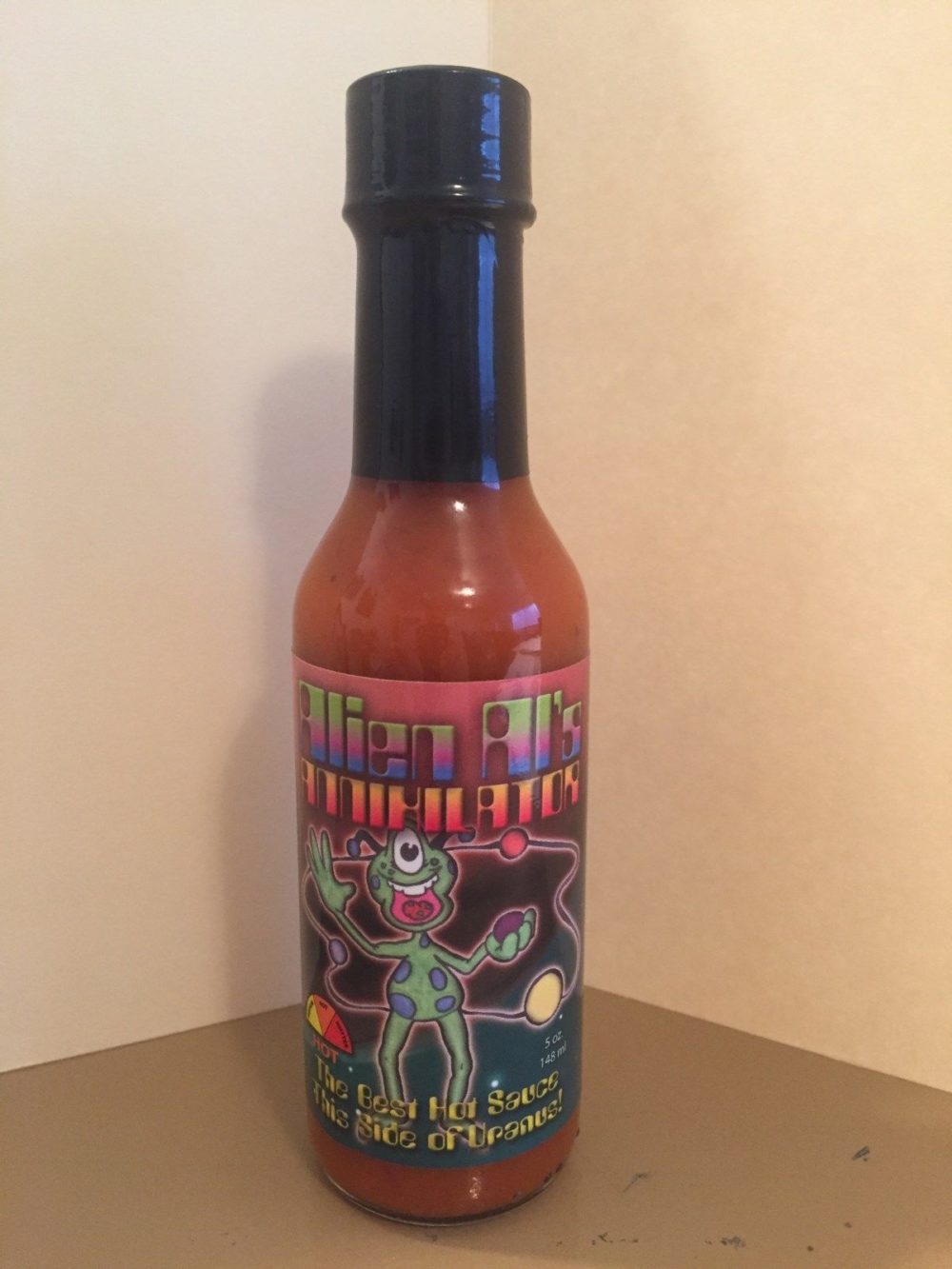 ALIEN AL’S ANNIHILATION GOURMET RED HOT SAUCE 5oz – Scorched Lizard Sauces