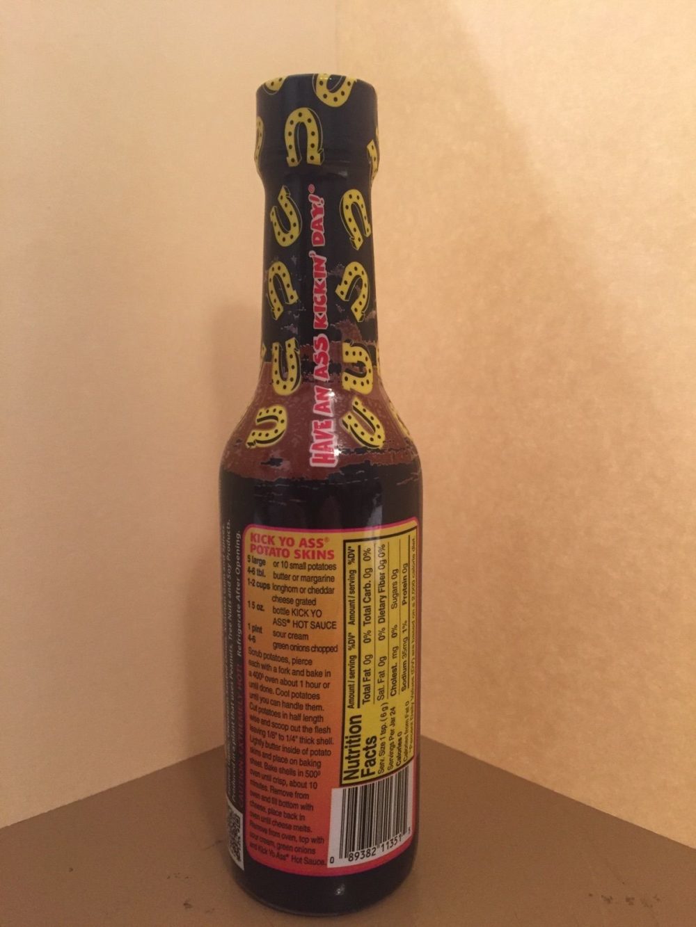 KICK YO ASS HABANERO HOT SAUCE 5oz – Scorched Lizard Sauces