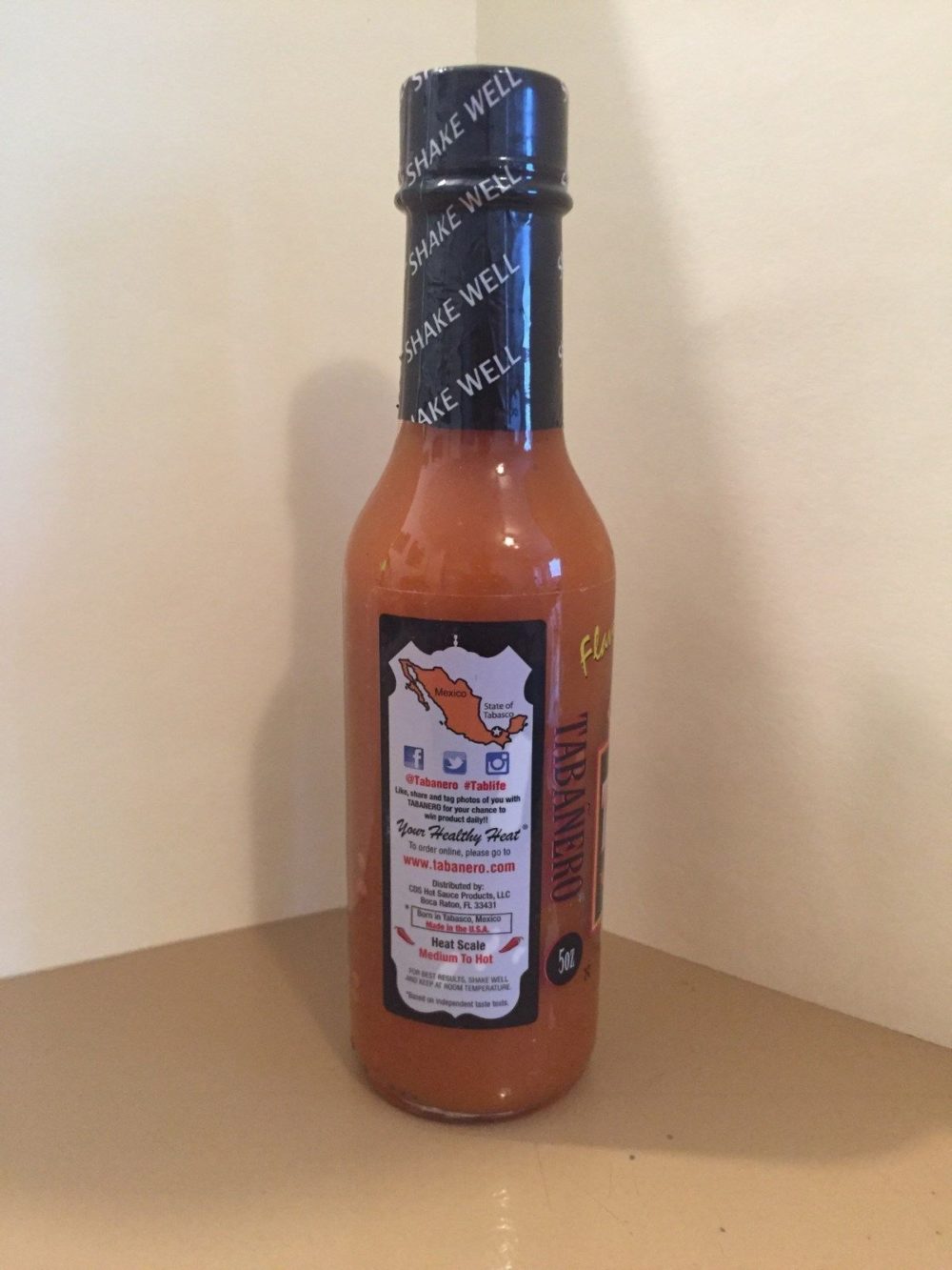 TABANERO ORIGINAL HOT SAUCE 5oz – Scorched Lizard Sauces