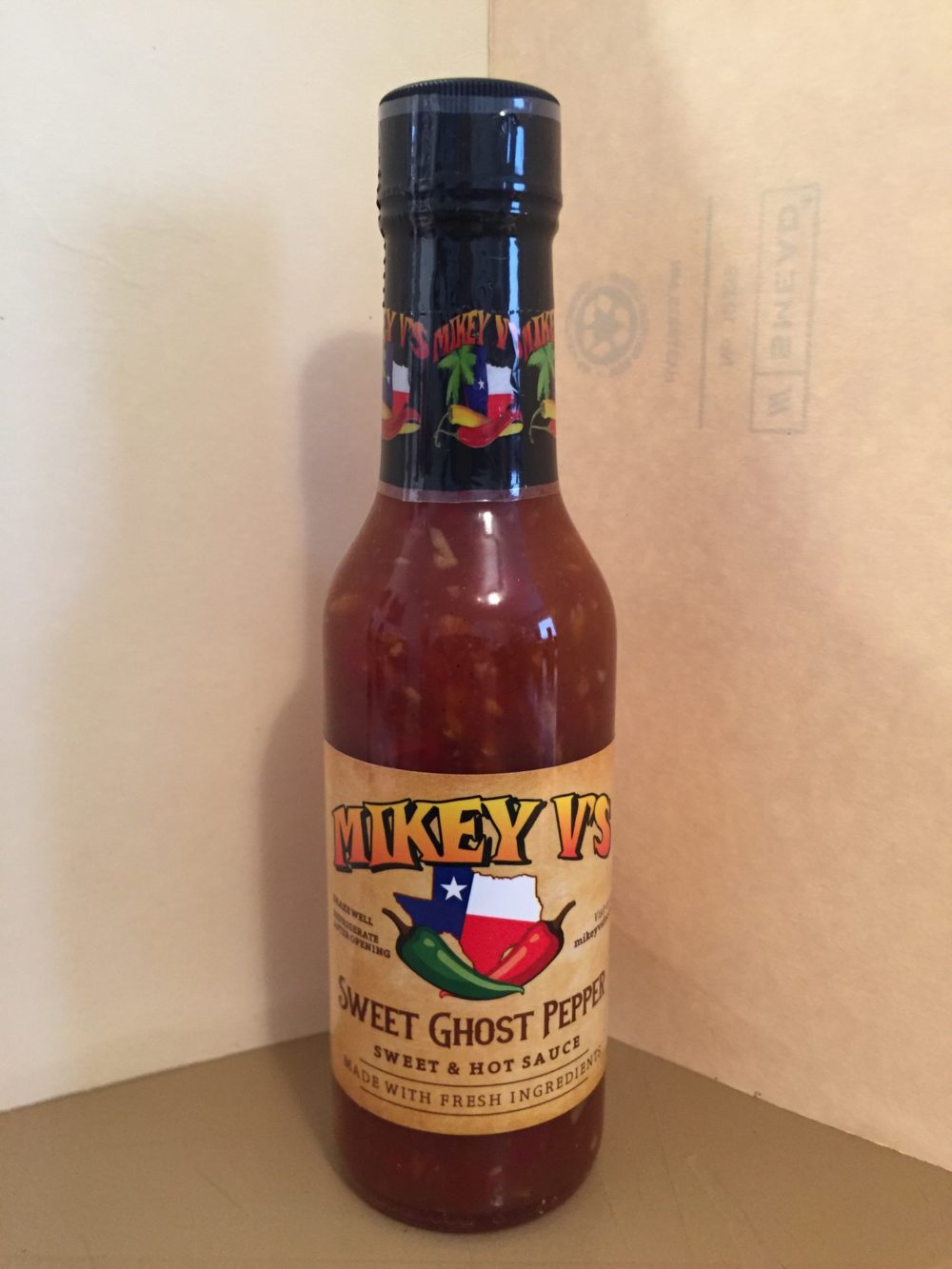 MIKEY V’S SWEET GHOST PEPPER SWEET AND HOT SAUCE 5OZ – Scorched Lizard ...