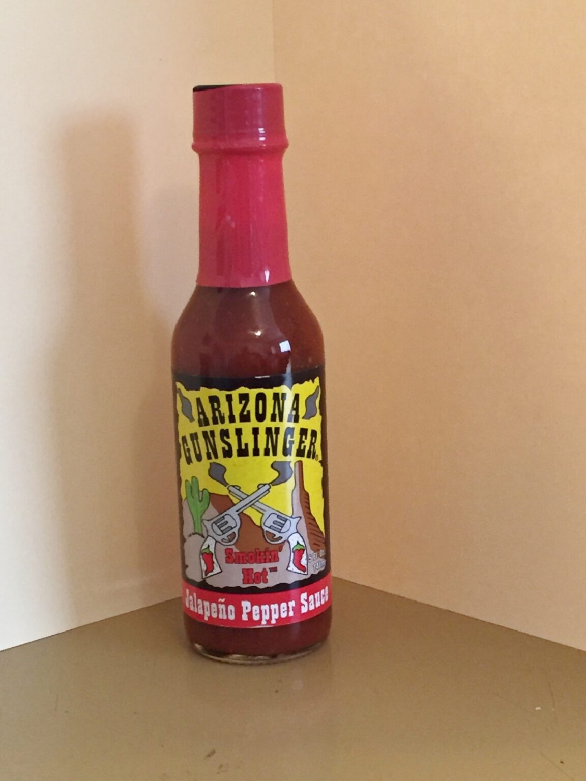 ARIZONA GUNSLINGER JALAPENO PEPPER HOT SAUCE 5OZ – Scorched Lizard Sauces